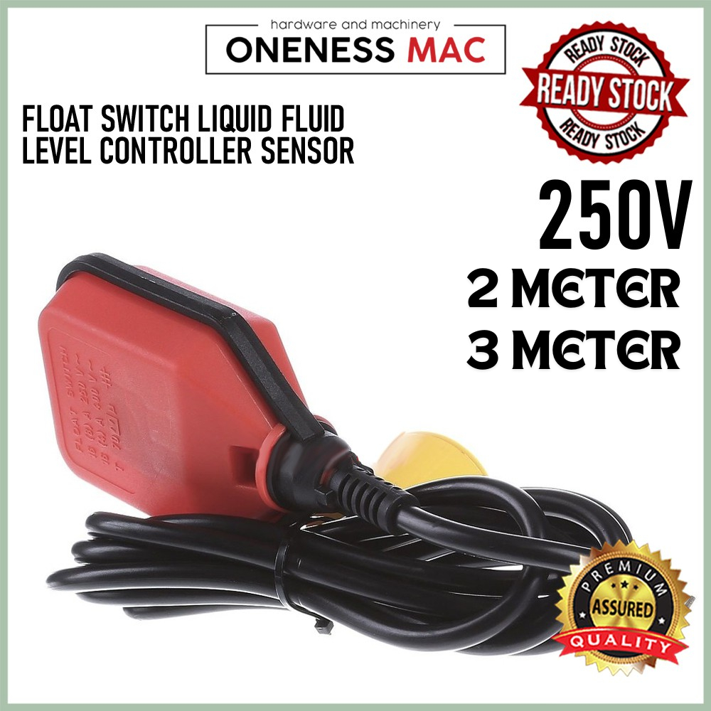 Float Switch Liquid Fluid Level Controller Sensor -250V -2 / 3 meter ...