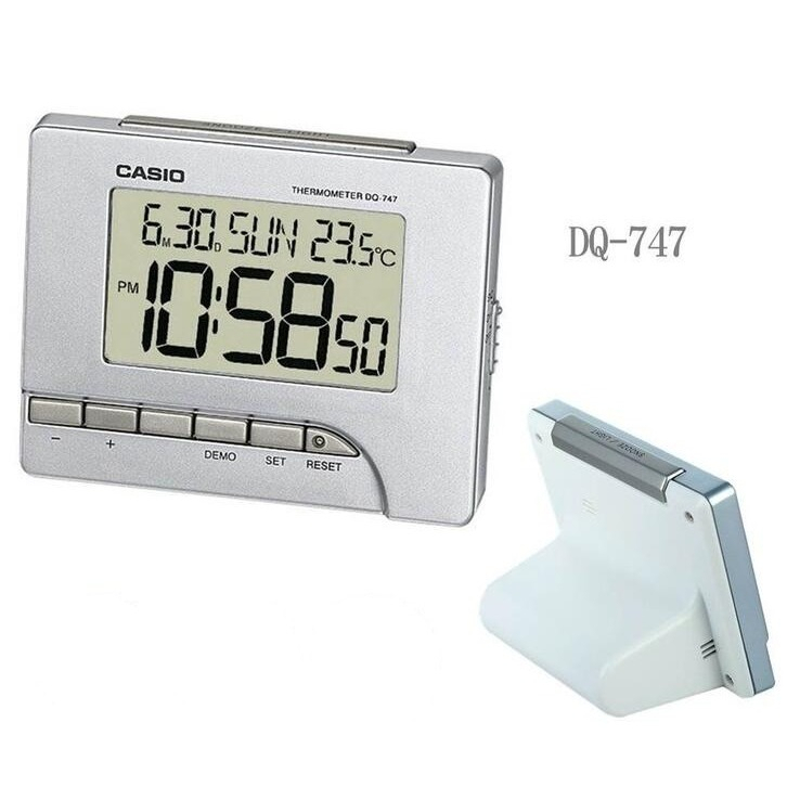 Casio Digital Thermometer Table Clock DQ-747-8D / DQ-747 | Shopee Malaysia