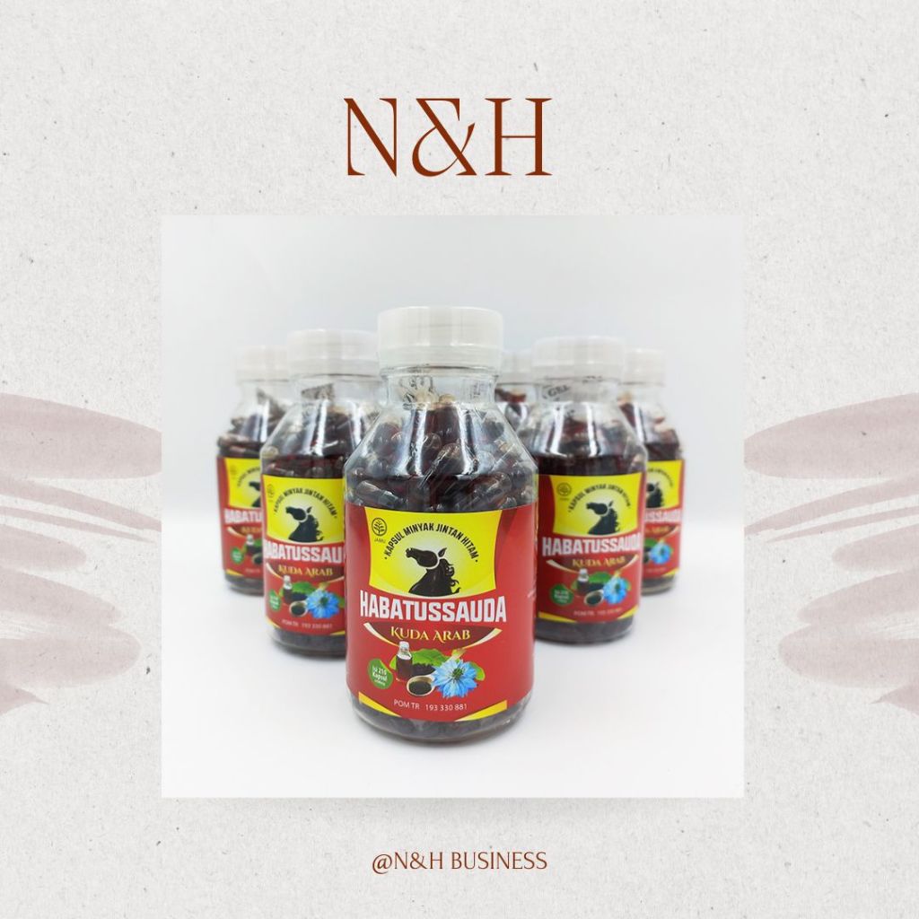 HABASYI KAPSUL HABATUS SAUDA' KUDA ARAB💯 ORIGINAL | Shopee Malaysia