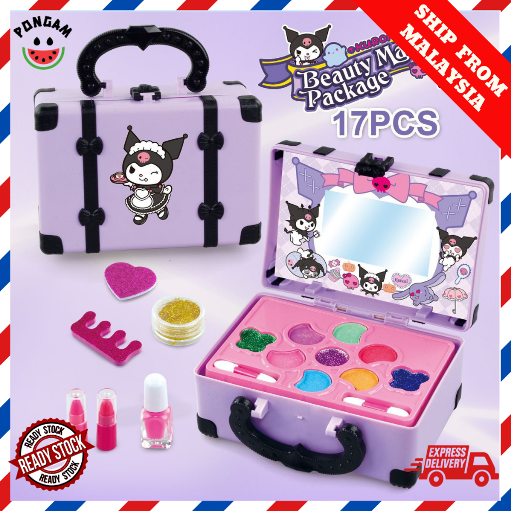 Pretend set make up kids cute beautiful non toxic make up toys for ...