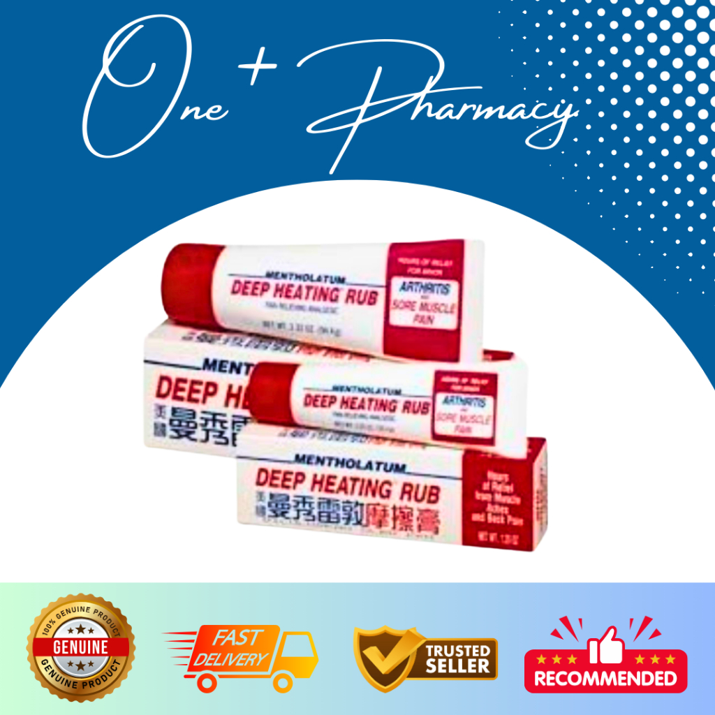 Mentholatum Deep Heating Rub (35.4g / 94.4g) | Shopee Malaysia