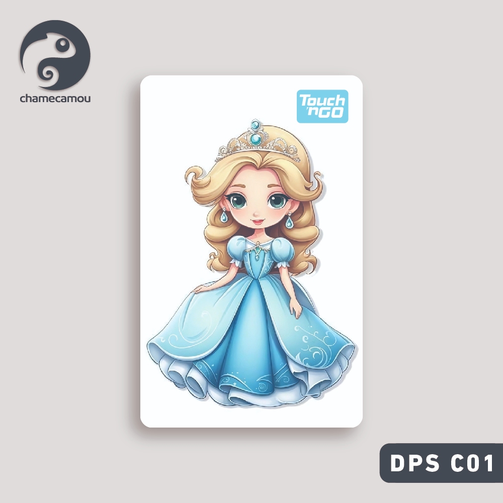Princess Cinderella - Sticker For Touch n Go Card TnG NFC eWallet ...