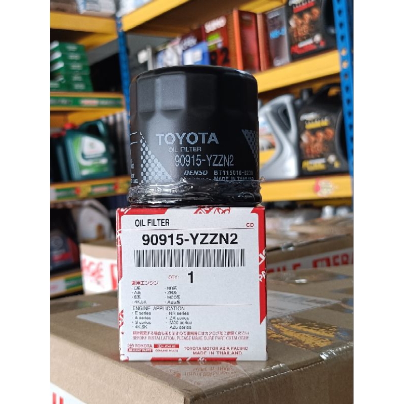 Genuine Oil Filter 90915-YZZN2 Toyota Camry Altis Wish Avanza Unser ...