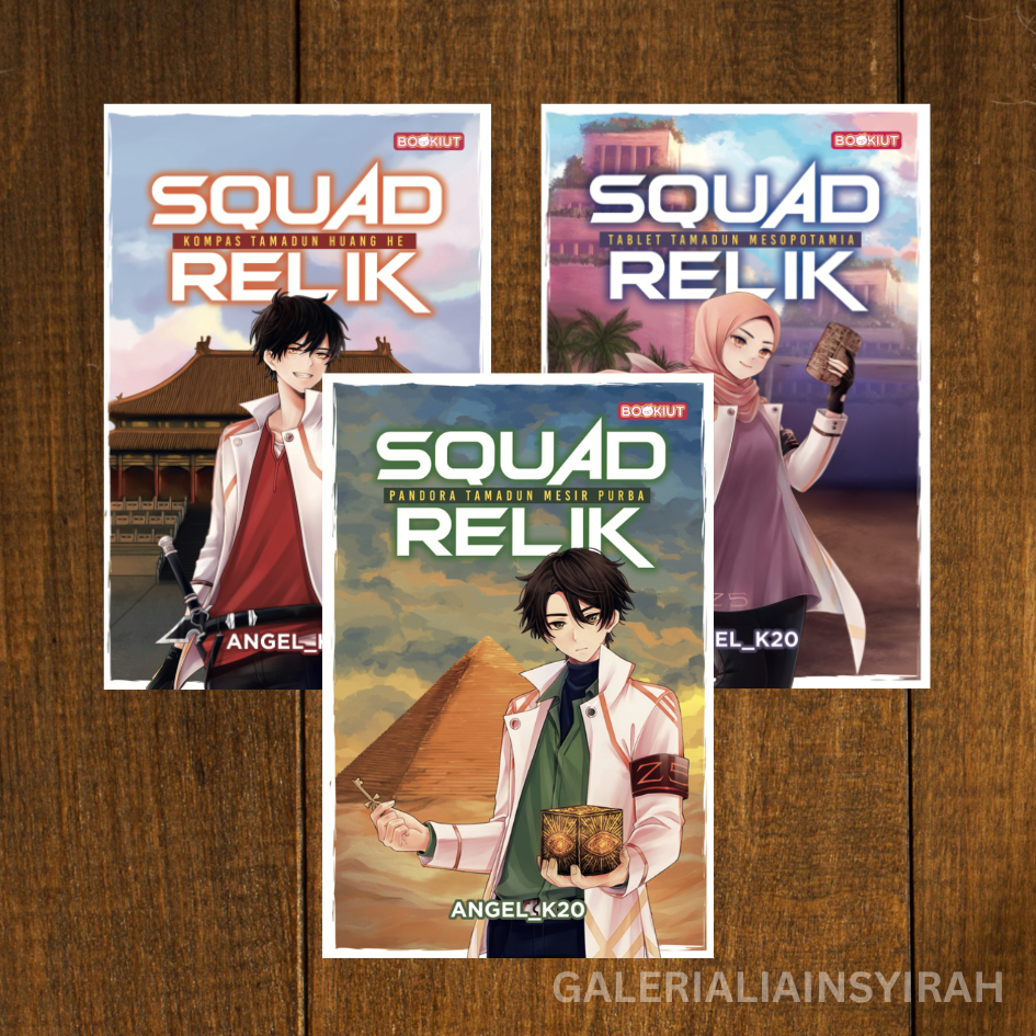 Squad Relik Buku Novel Bookiut Remaja Kanak kanak Tamadun Mesopotamia Mesir Purba Huang He ...