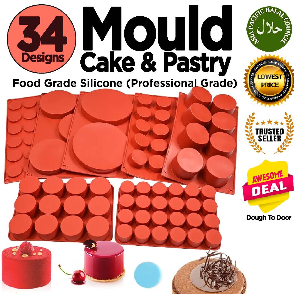 Silicone 6cavity /8cavity /18cavity Silicon Donut mould / Acuan Donat ...