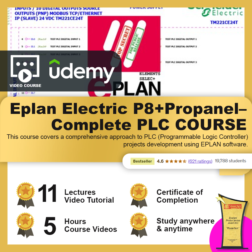 [Video Course] Eplan Electric P8 + Propanel – Complete PLC COURSE | Shopee Malaysia