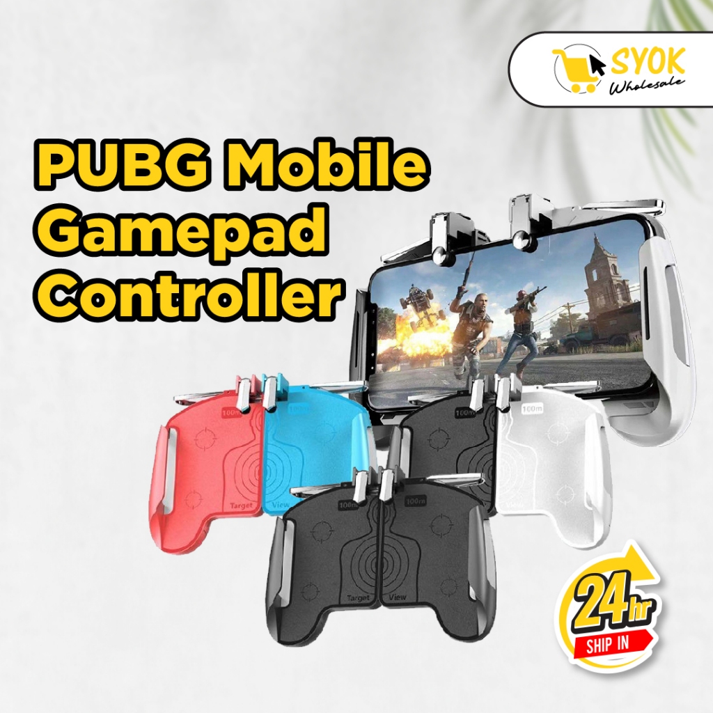 PUBG Touch-Sensitive Mobile Gamepad Controller with Joystick (AK-16 ...