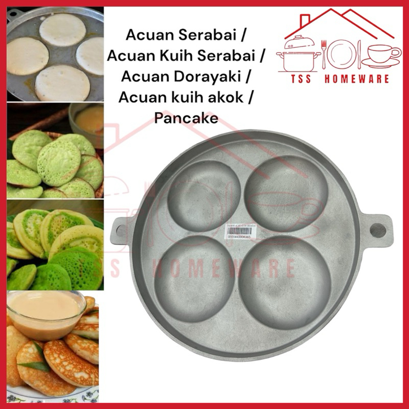 Acuan Serabai / Acuan Kuih Serabai / Acuan Dorayaki / Acuan kuih akok ...