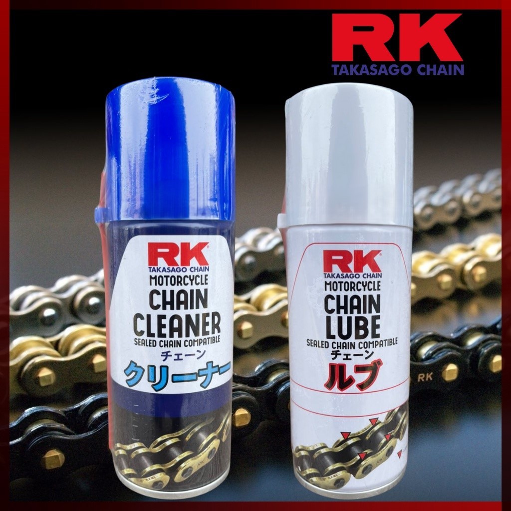 100% ORIGINAL RK TAKASAGO CHAINLUBE CHAIN LUBE CLEANER SPRAY MINYAK ...