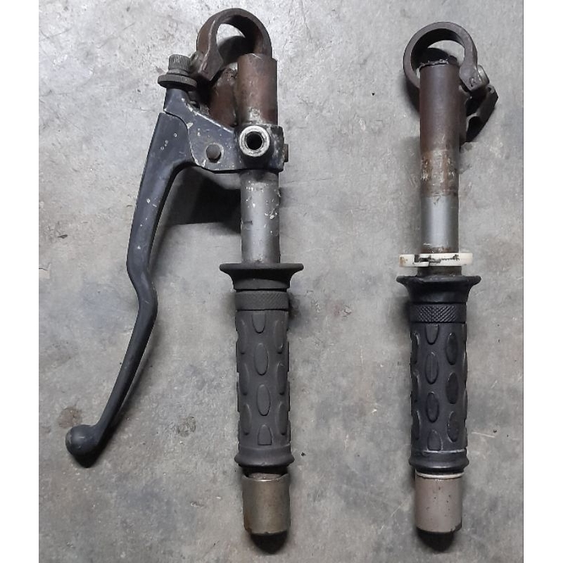 USED HANDLE HANDEL BAR KAWASAKI OLD MODEL KIPS KR150 VICTOR COMPLETE ...