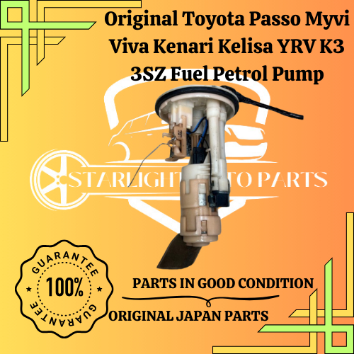 Original Toyota Passo Myvi Viva Kenari Kelisa YRV K3 3SZ Fuel Petrol ...