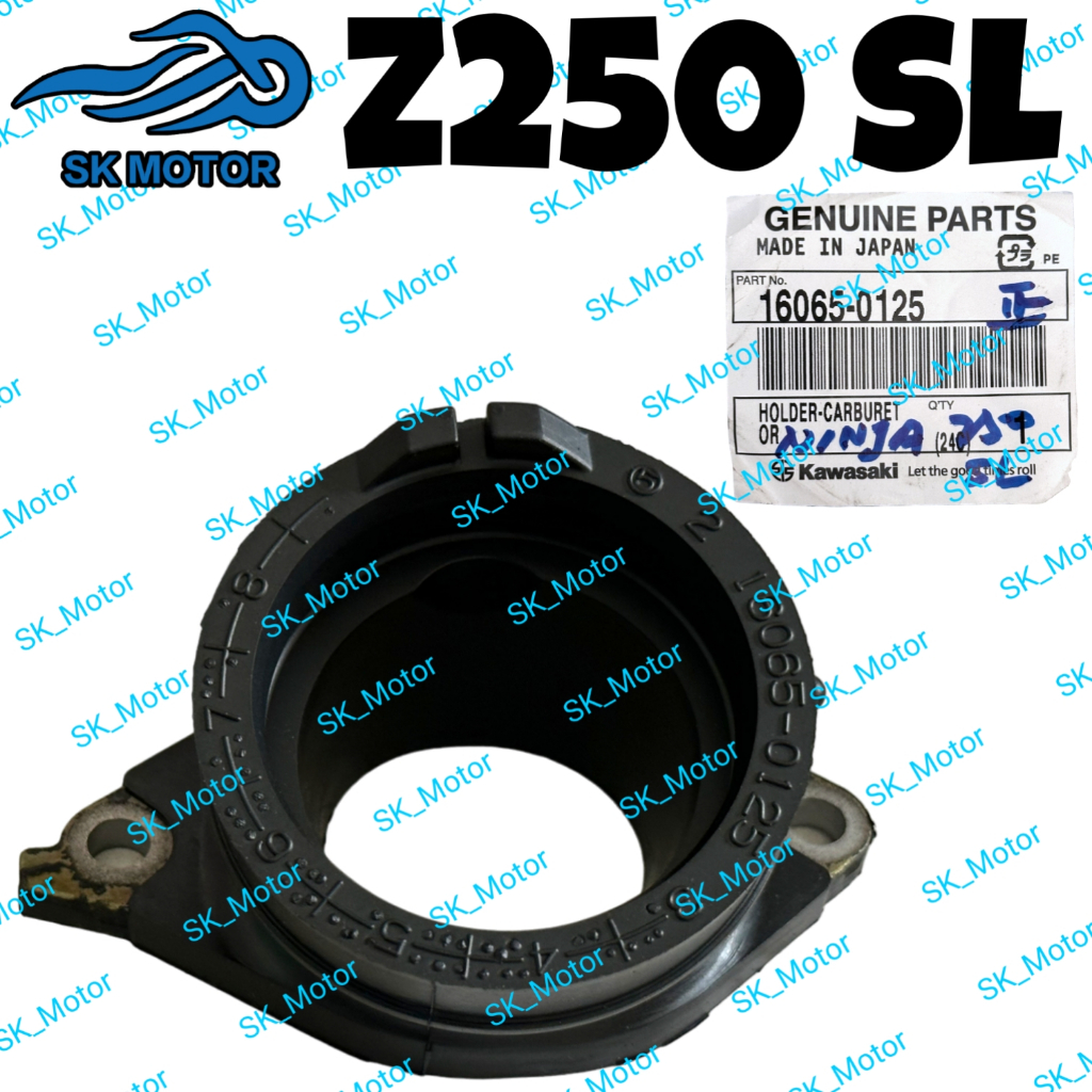 Kawasaki NINJA Z250 SL Z250SL Original Holder Carburetor Intake Pipe ...