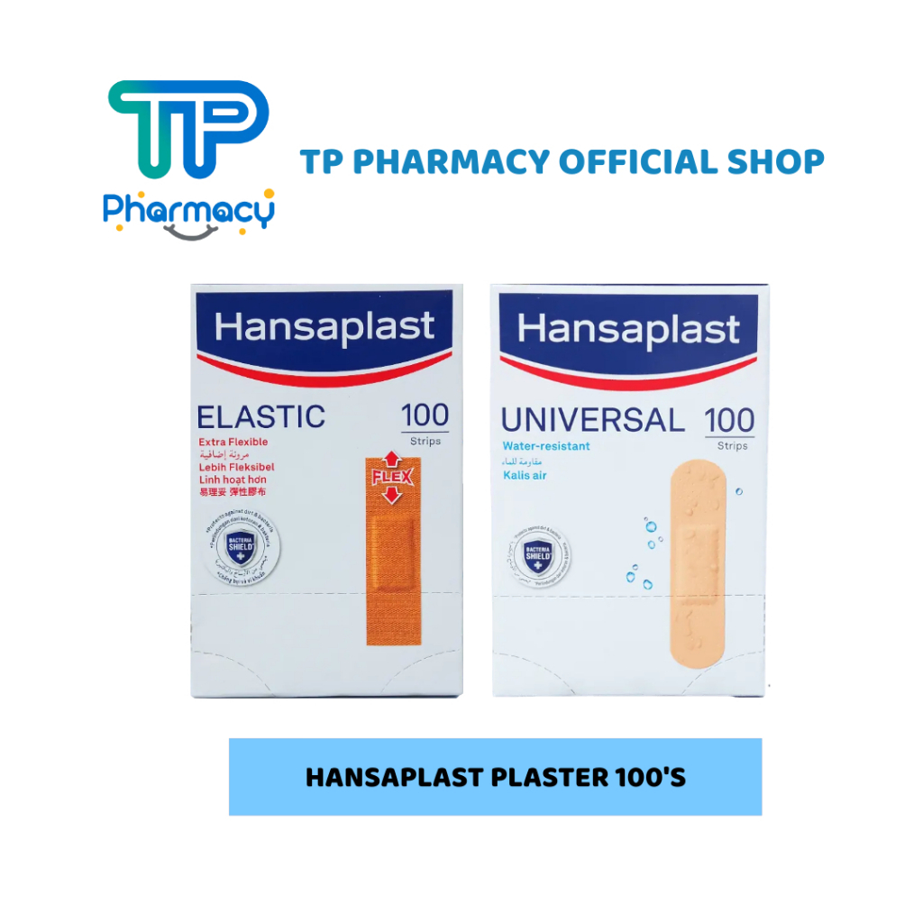 HANSAPLAST 100'S PLASTER (2 Variation) | Shopee Malaysia