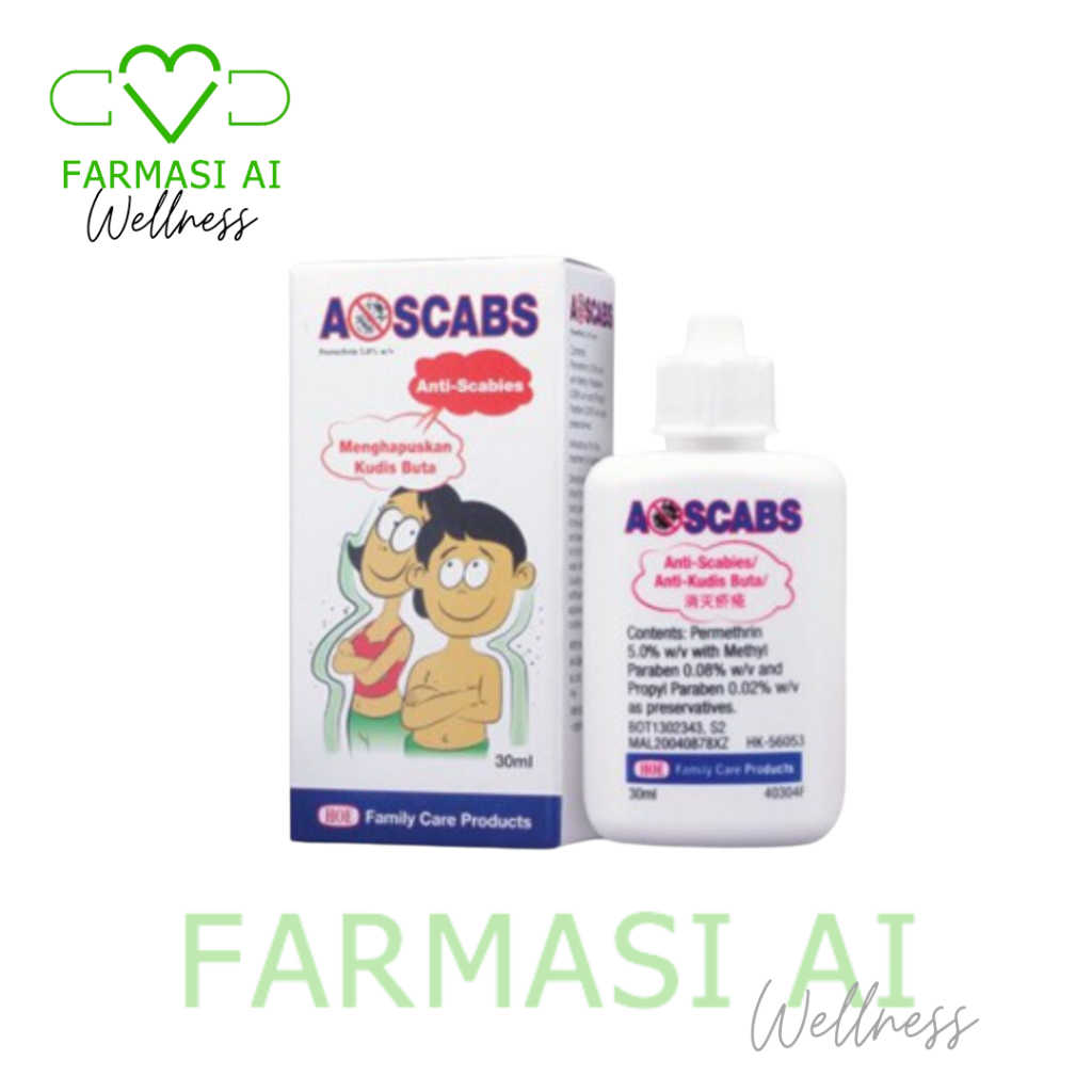 A-Scabs Lotion 30ml (for Scabies) (Exp: 03/2027) | Shopee Malaysia