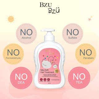 BZU BZU Silky Soft Kids Shampoo/Treatment 600ml | Shopee Malaysia
