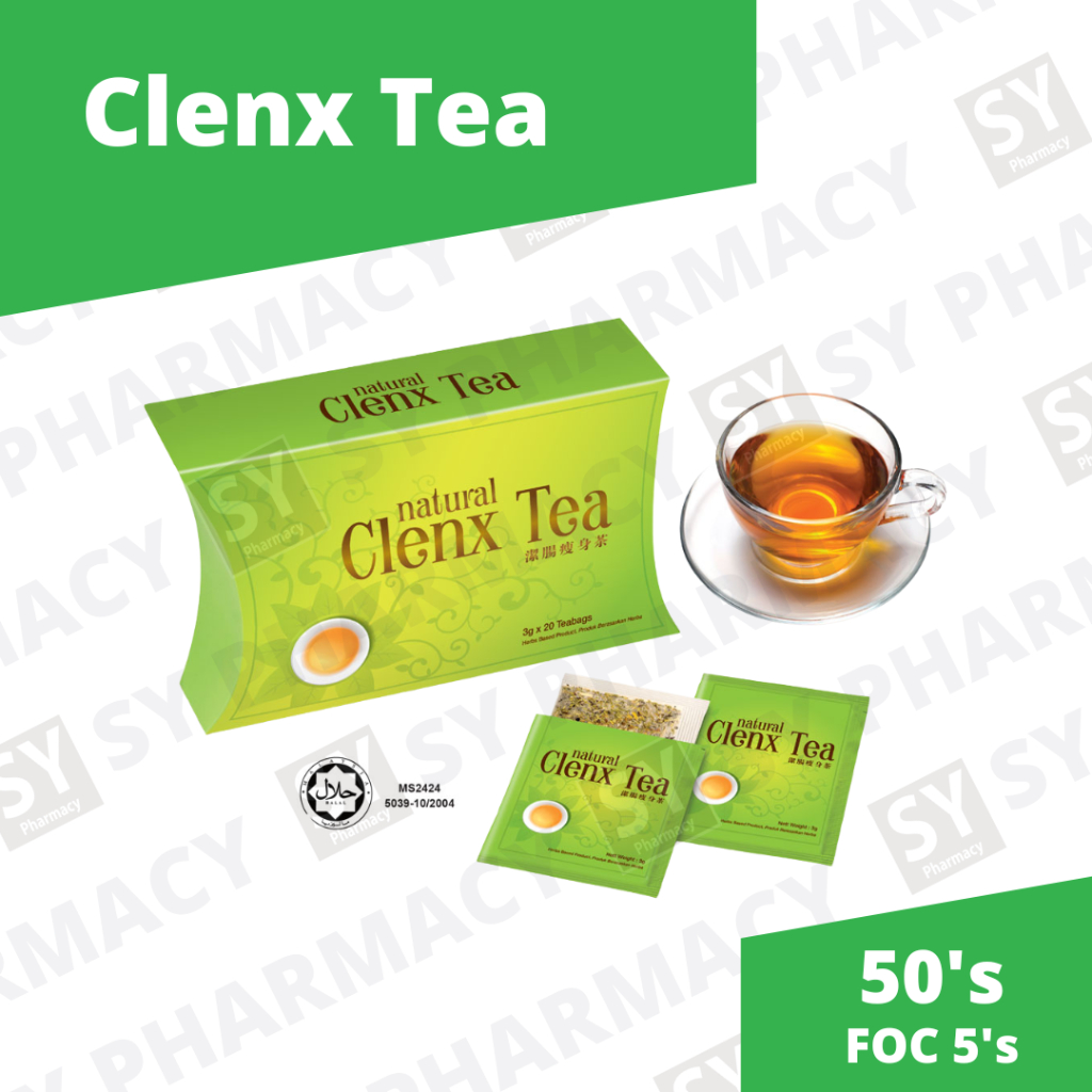 NH Detoxlim Natural Clenx Tea 50's FOC 5's (Exp: 02/2027) | Shopee Malaysia