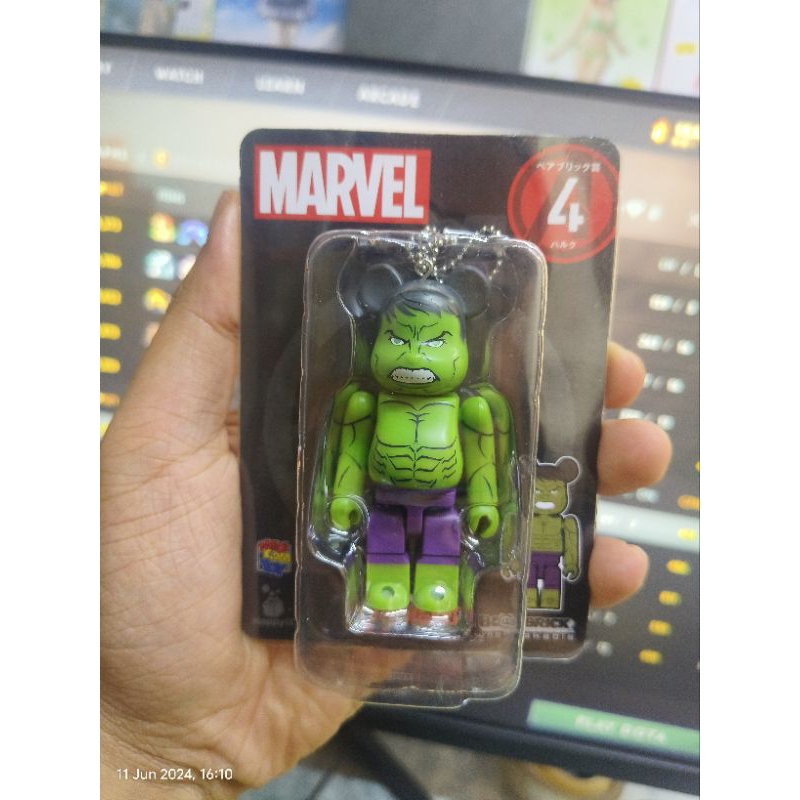 (Ori)Marvel Bearbrick The Hulk | Shopee Malaysia
