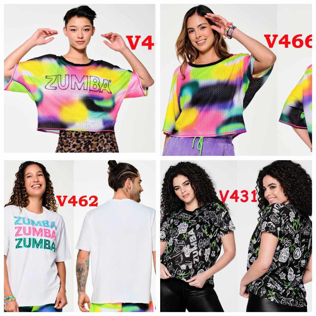 Zumba Fired Up Mesh Top V431 V462 V466 V468 | Shopee Malaysia
