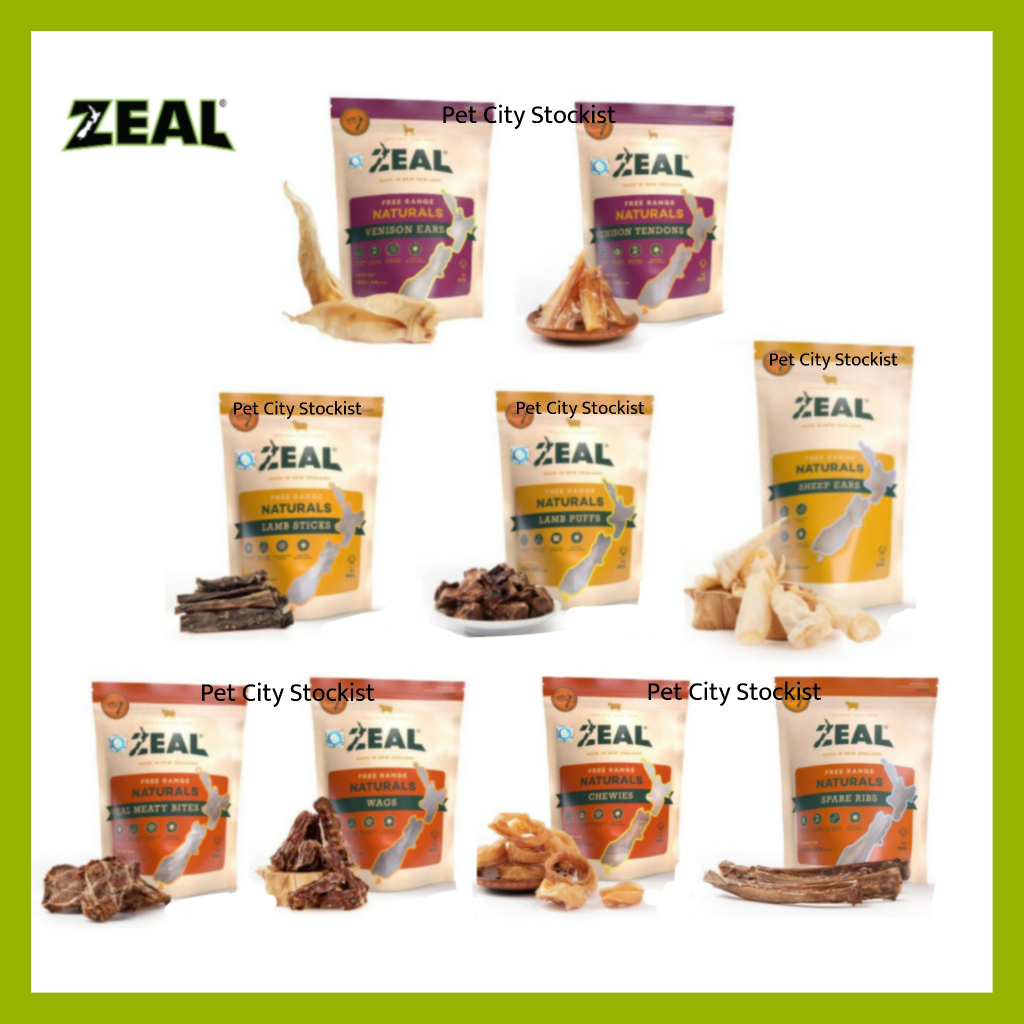 Zeal Snack Natural Dog Snacks/Grain Free/Air-Dried Series/Freeze-Dried ...