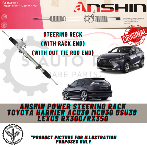 TOYOTA HARRIER ACU30 MCU30 / GSU30 POWER STEERING GEAR RACK -BRAND 100% ...