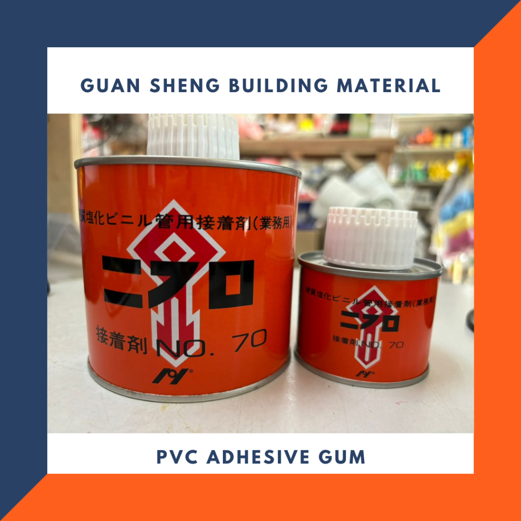 PVC Adhesive No 70 Glue/Gum, Solvent Based 500g/100g | Shopee Malaysia