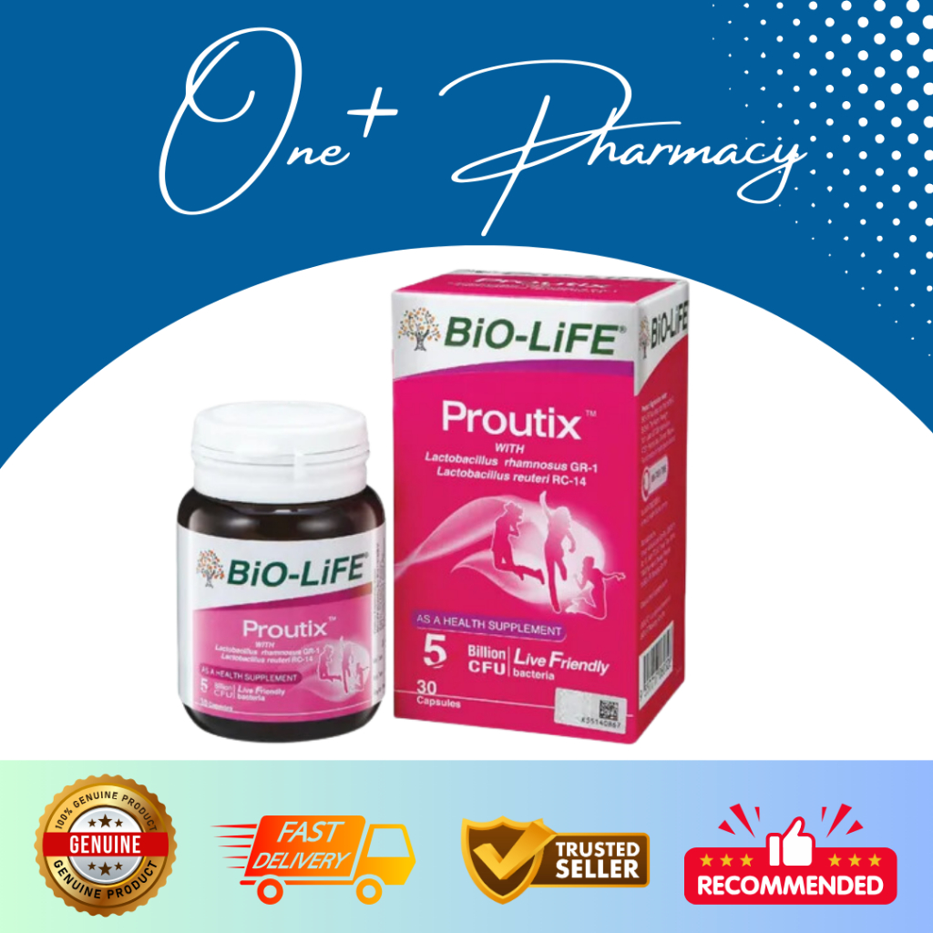 MEGA BIO-LIFE PROUTIX WITH LACTOBACILLUS RHAMNOSUS GR-1 | Shopee Malaysia