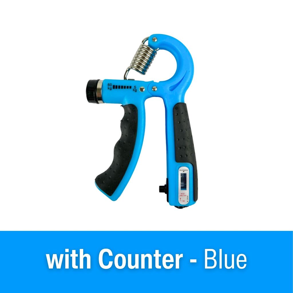 W560 5kg-60kg Adjustable Resistance Hand Grip with Digit Counter ...
