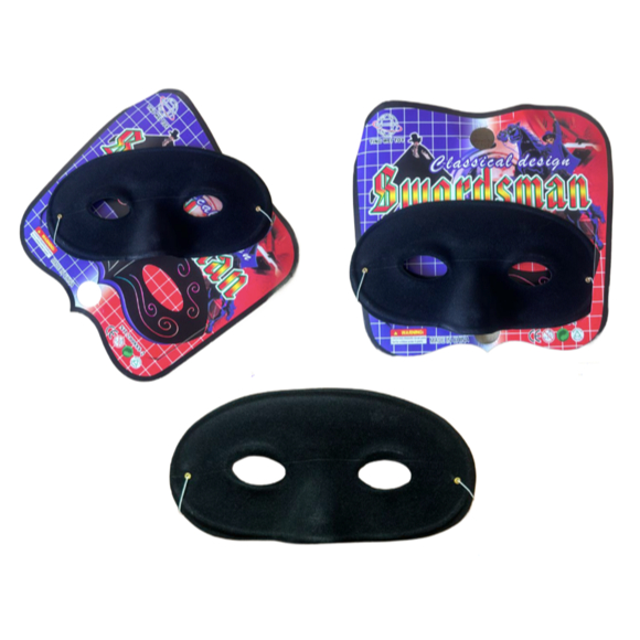 MSIA Ready Stock/ Bandit Zorro Eye Mask for Theme Party Masquerade ...
