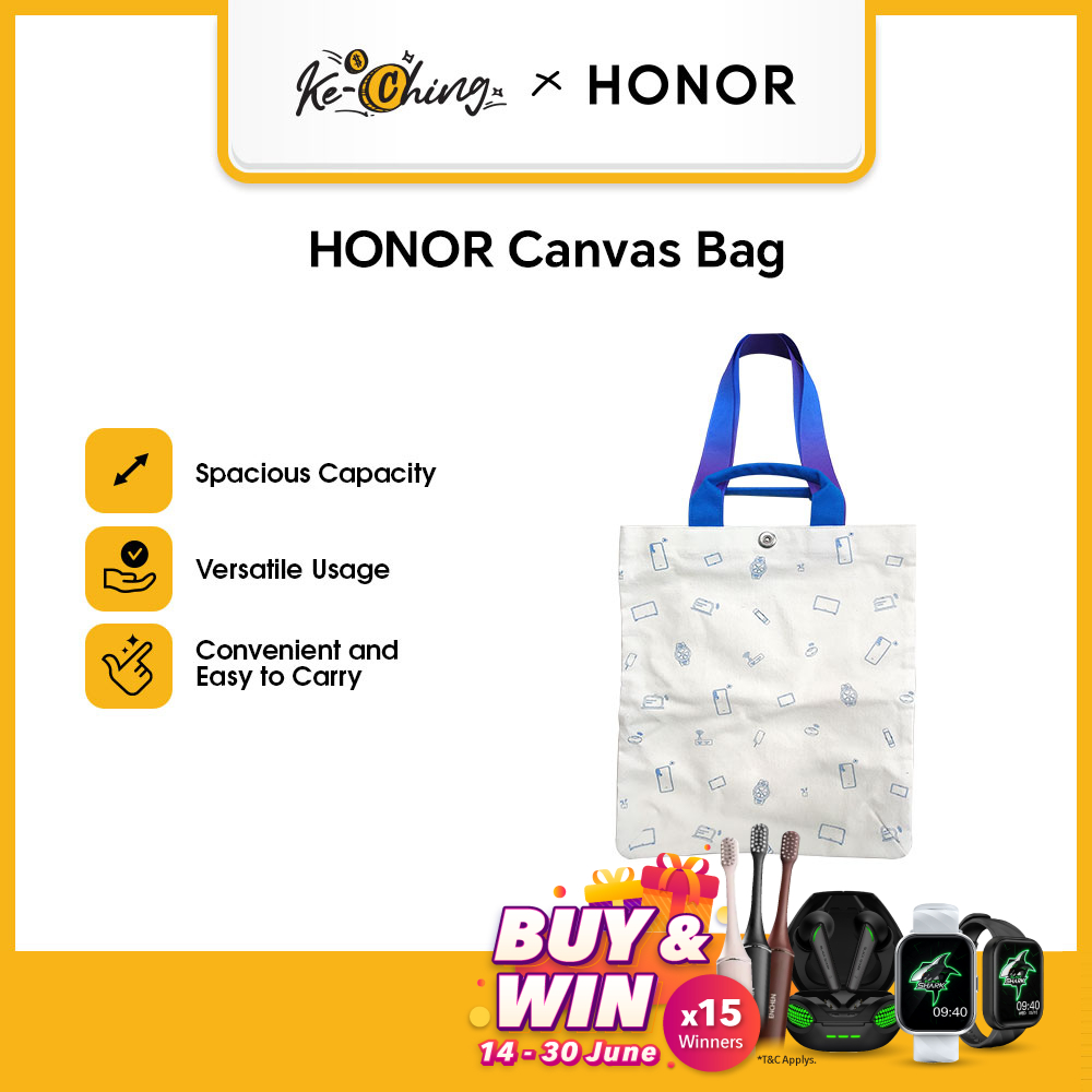 HONOR Canvas Tote Bag | Shopee Malaysia