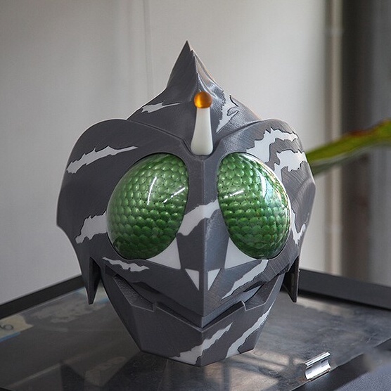 Kamen rider amazons alfa alpha cosplay helmet mask | Shopee Malaysia
