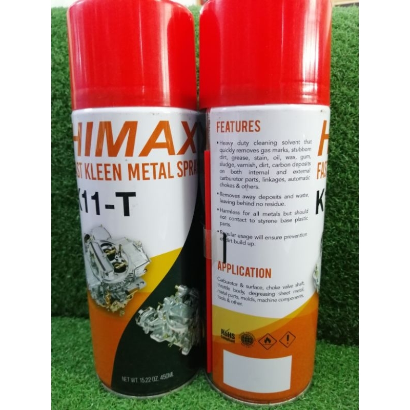Himax Fast Kleen Metal Spray K11-T | Shopee Malaysia