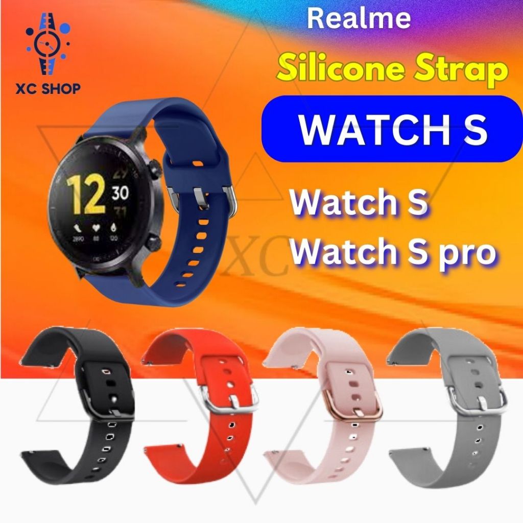 Realme watch S Spro replacement strap silicone band watch Smartwatch ...