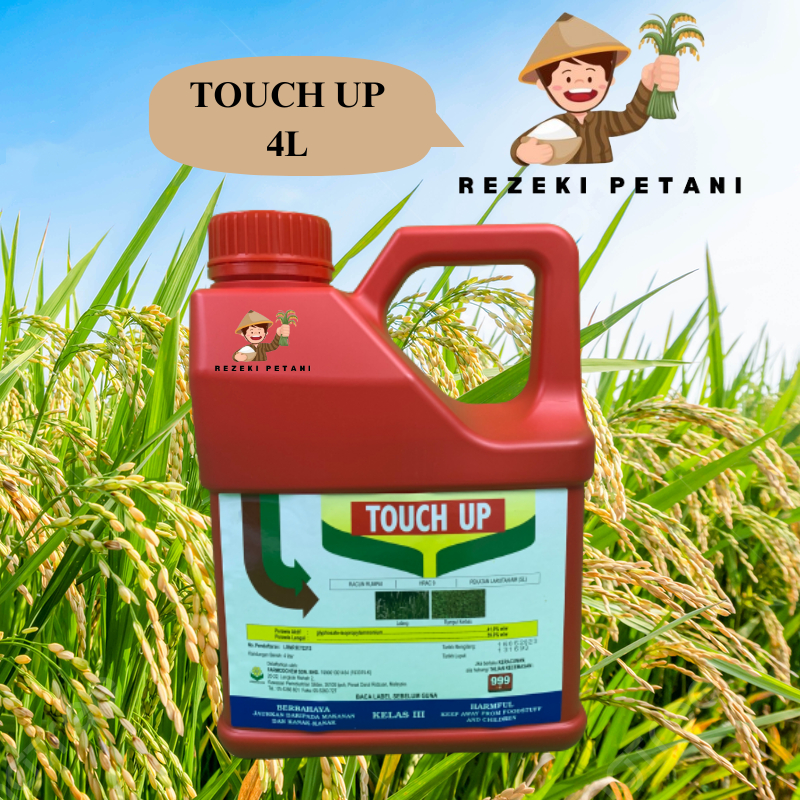 [ORIGINAL] 4L Touch Up 41% (Sama Grade Roundup Ecomax Ken Up Lebih Baik ...