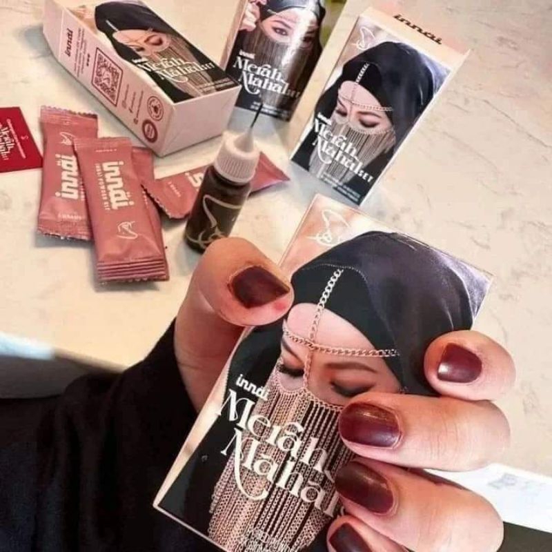 NUNHA INNAI SET MERAH MAHAL (INAI NEELOFA) | Shopee Malaysia