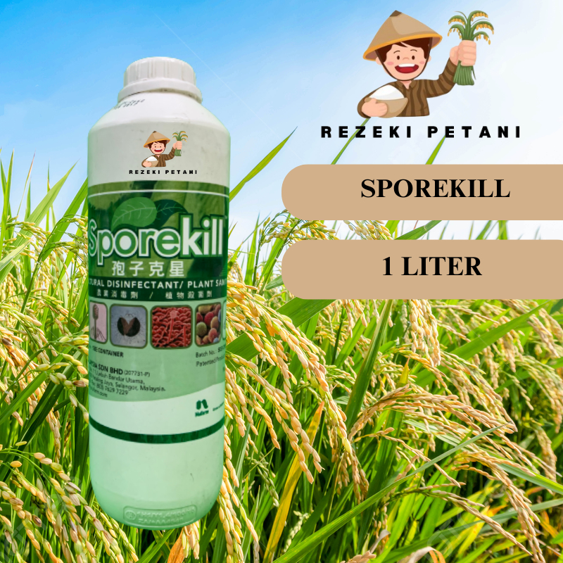[ORIGINAL] 1L NUFARM SPOREKILL DISINFECTANT PEMBASMI POKOK SARI KUMAN ...