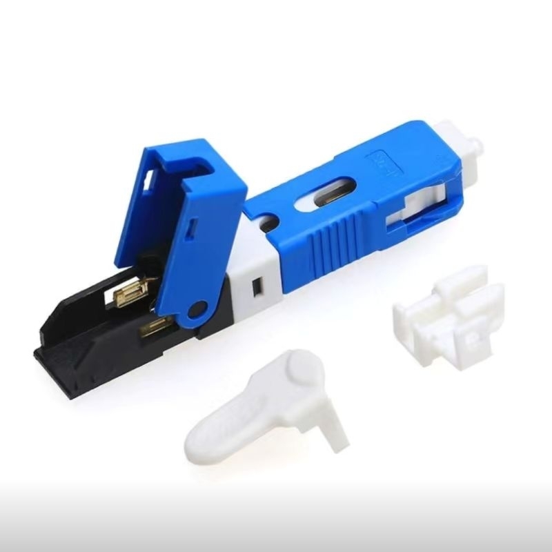 50pc FTTH ESC250D SC UPC Single-Mode Optical Fiber fast connector SC PC ...
