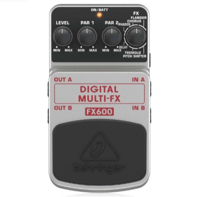 Behringer FX600 Digital Multi-FX Guitar Multi Effect Pedal (NEW ITEM ...