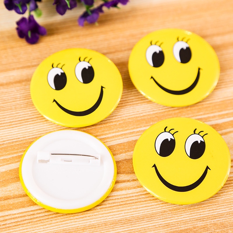 Smiley Badge (45mm x 45mm)` | Shopee Malaysia