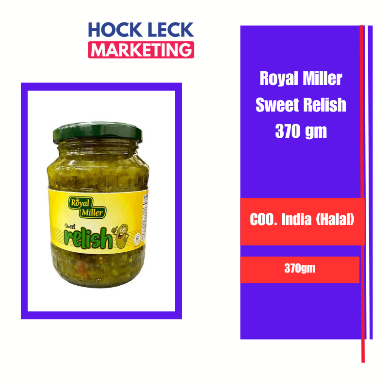 Royal Miller Sweet Relish @ 370gm | Shopee Malaysia