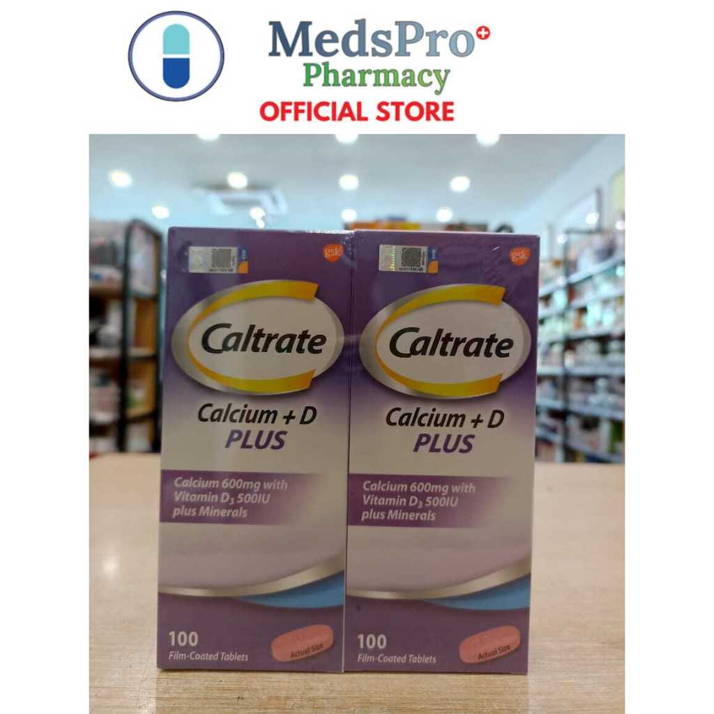 CALTRATE CALCIUM +D PLUS 100'SX2 TWINPACK (EXP 02/2025) | Shopee Malaysia