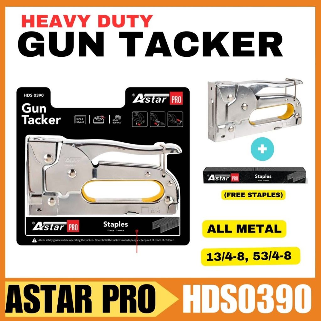 All metal tacker/ Gun Tacker/ Big Stapler /Heavy Duty All-Steel Staple ...