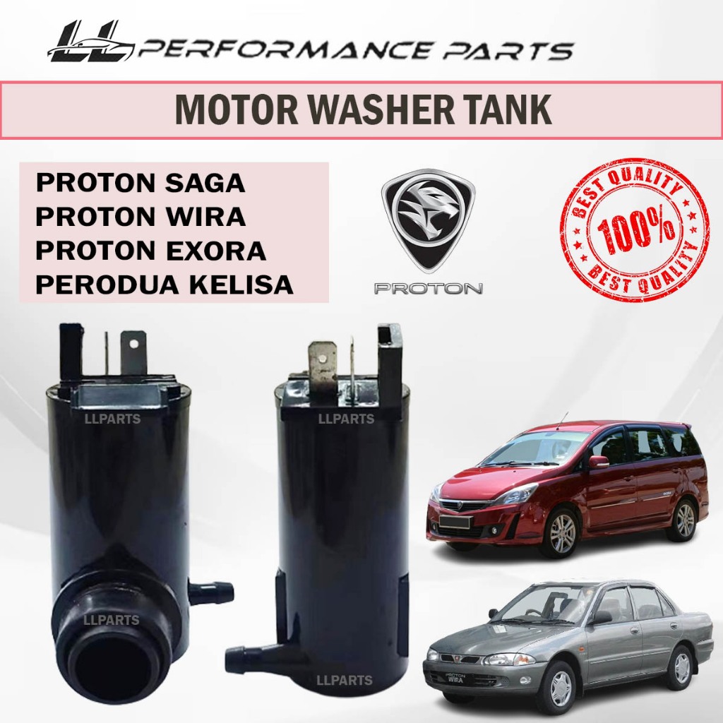 Washer Tank Motor Proton Saga / Wira / Exora / Perodua Kelisa Wiper ...