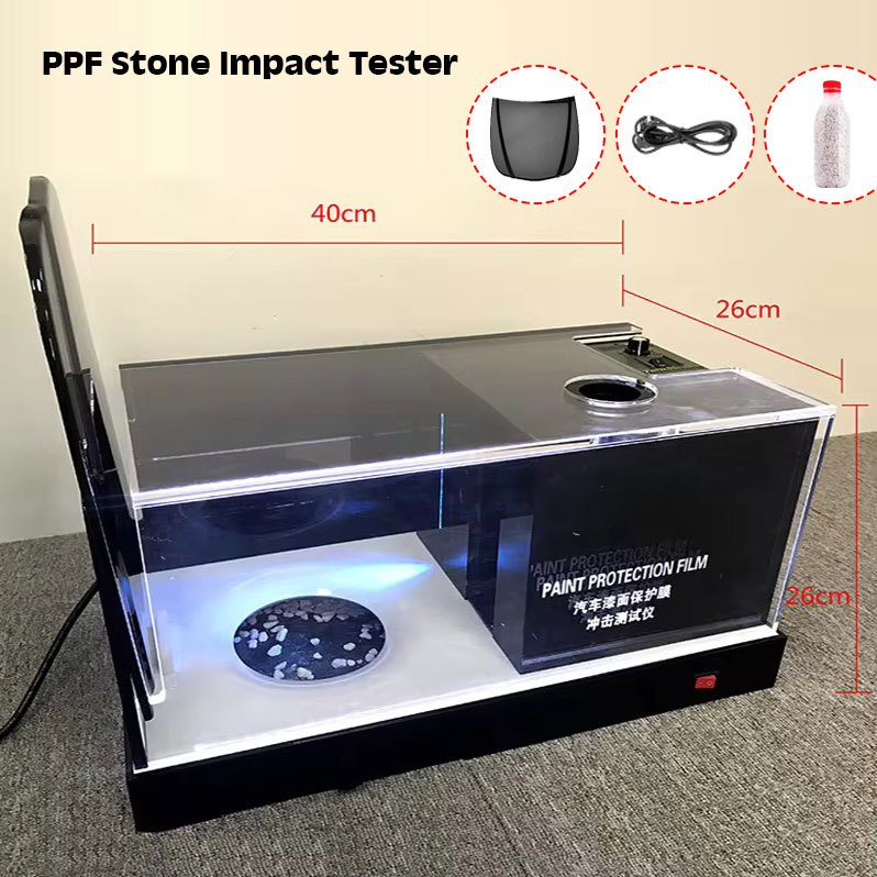 PPF Stone Impact Tester/Paint Protection Film Simulation Testing Device ...