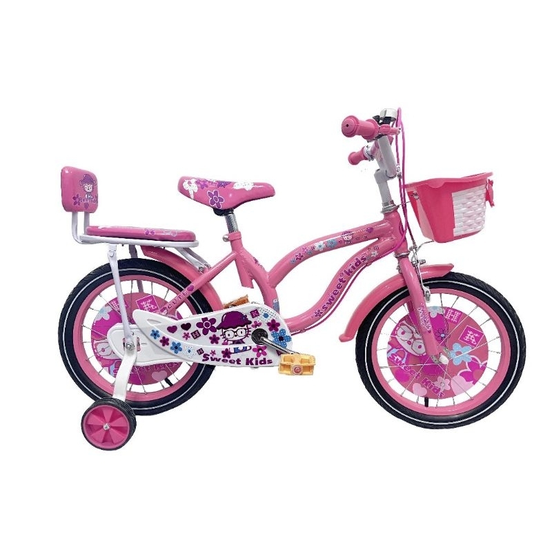 16 Inch Basikal Sweet Kids(Kitty) untuk budak tahun 4 hingga 8 harga ...