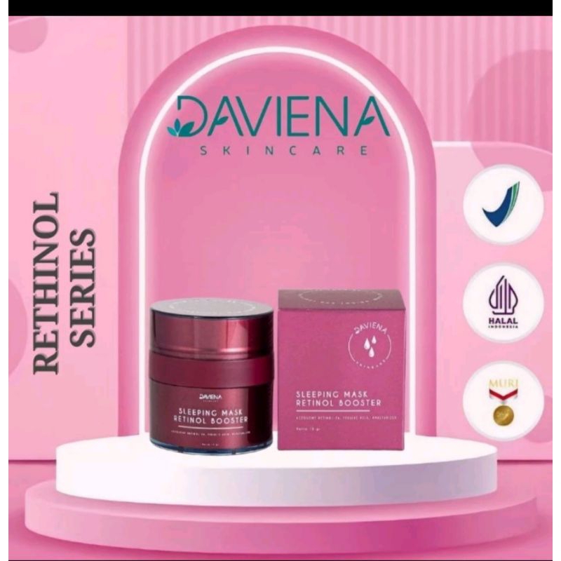 DAVIENA SKINCARE RETINOL BOOSTER sleeping mask | Shopee Malaysia