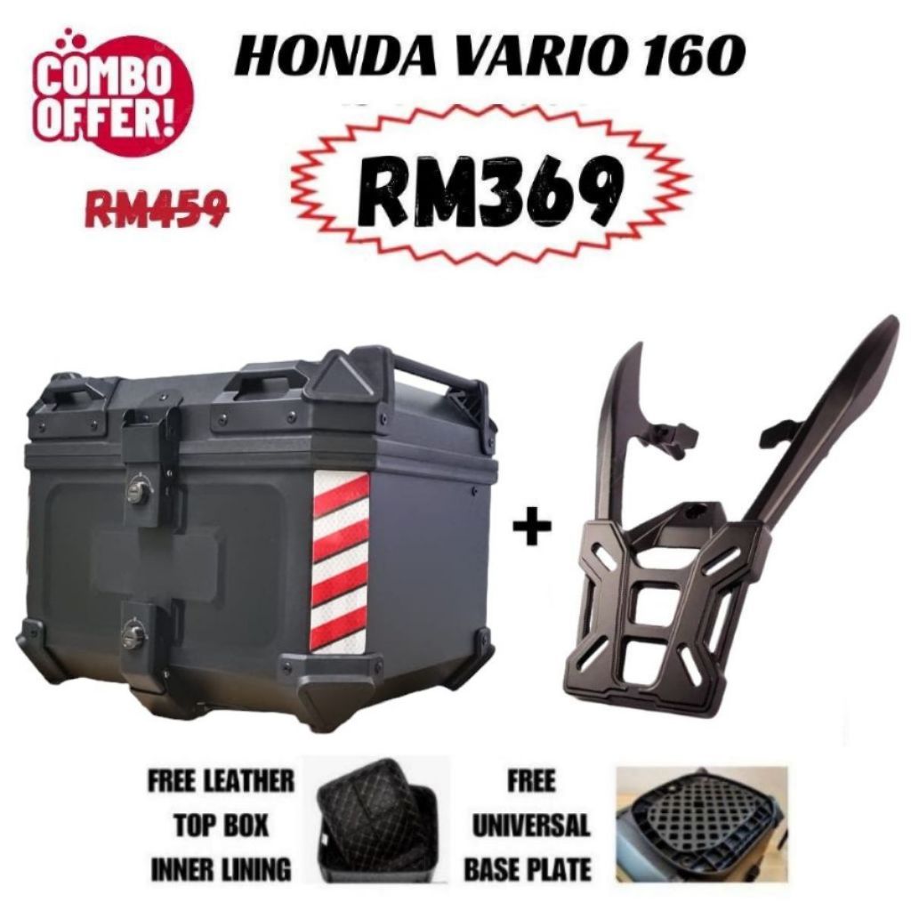 HONDA ADV 150 160 VARIO 125 / 150 160 tailstock shelf with luggage rack ...