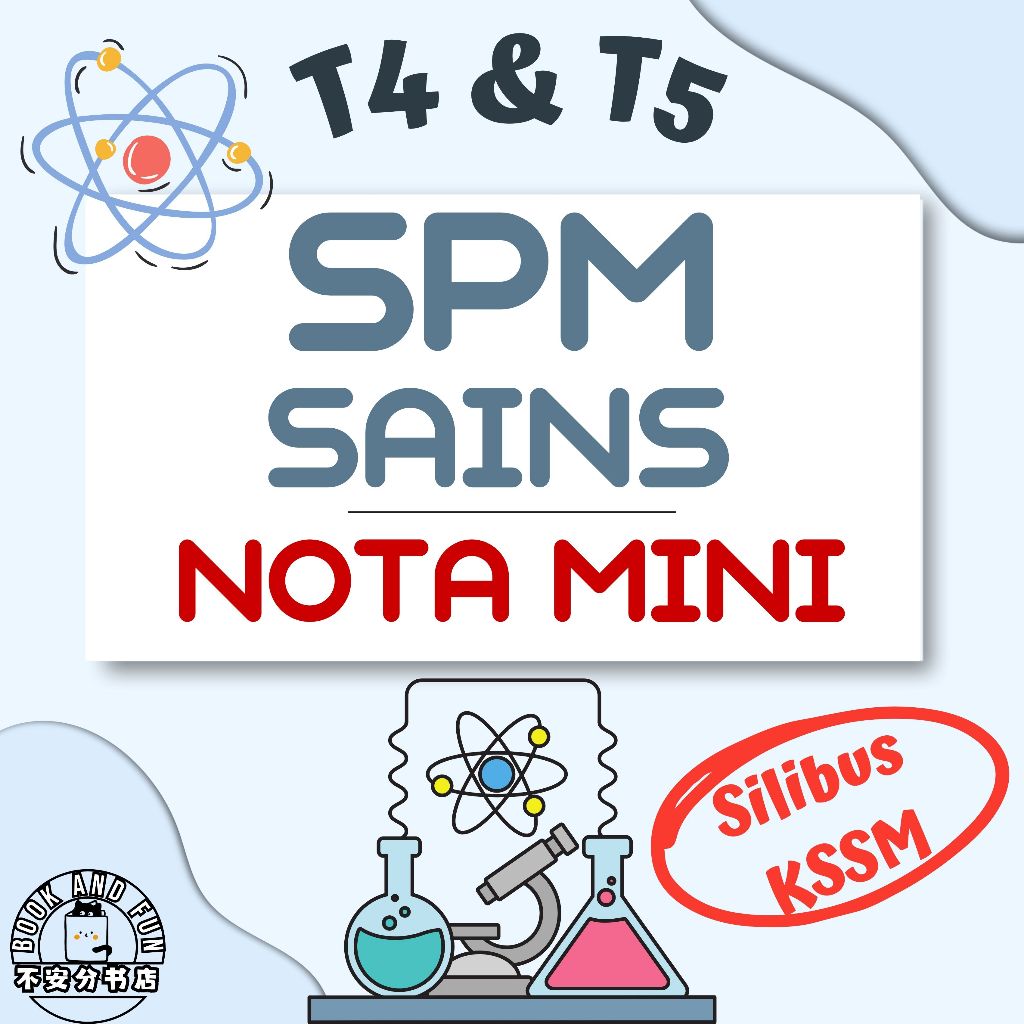 (PDF) SPM NOTA MINI SAINS Tingkatan 4 dan 5 KSSM Versi Melayu 中学中四中五科学笔记 马来文版本 | Shopee Malaysia