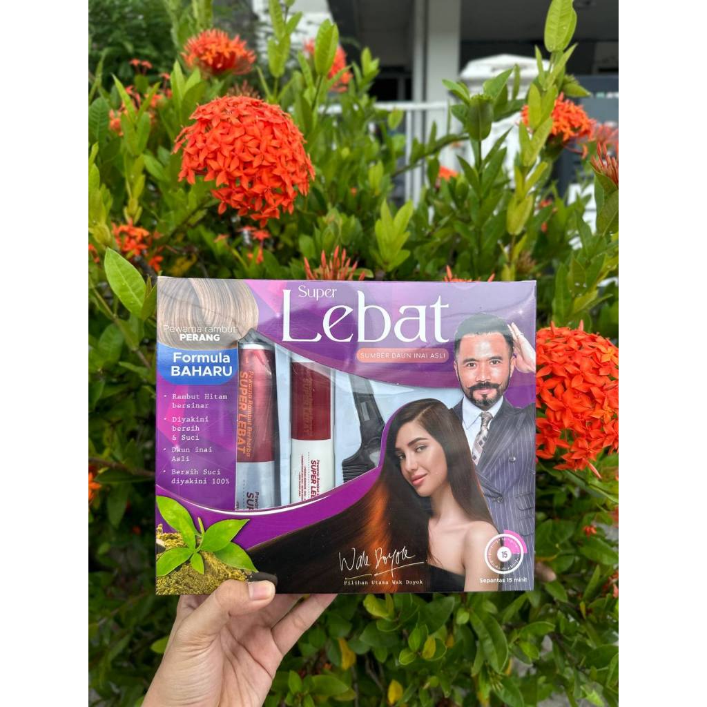 DHERBS SUPER LEBAT PEWARNA RAMBUT PERANG | Shopee Malaysia