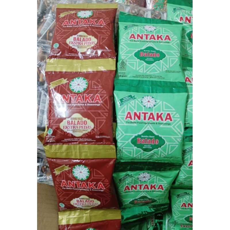 Antaka Bumbu Tabur Instant Serbaguna premium 100gram (BALADO PEDAS ...