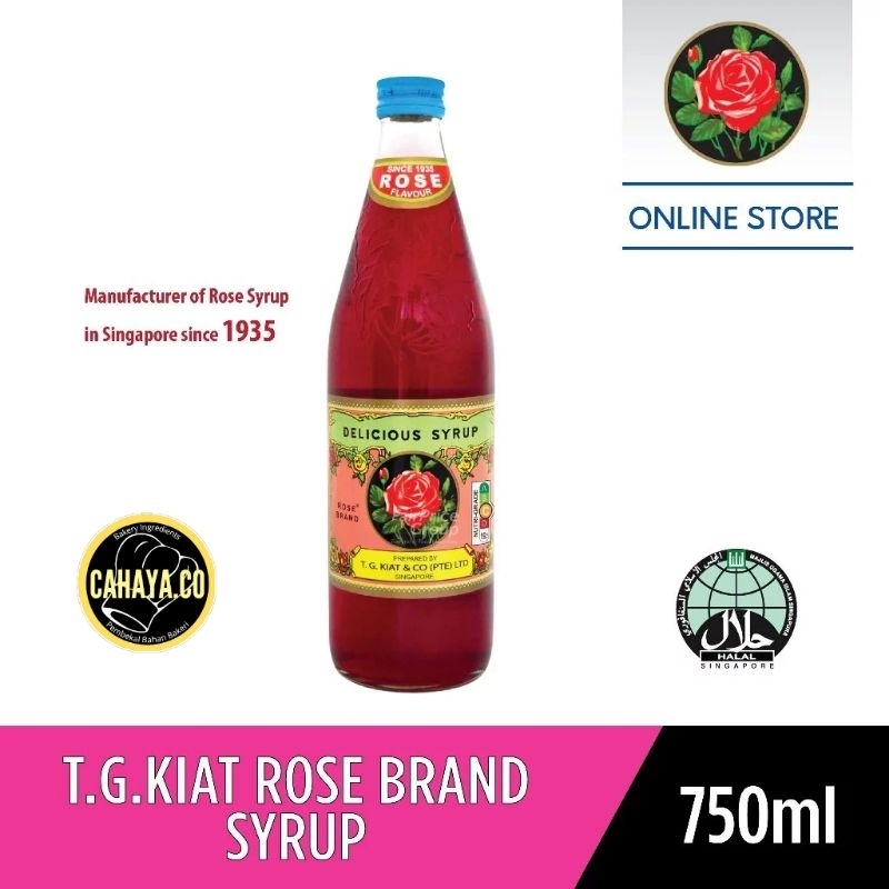 Rose Brand Rose Syrup (750ml) | Shopee Malaysia